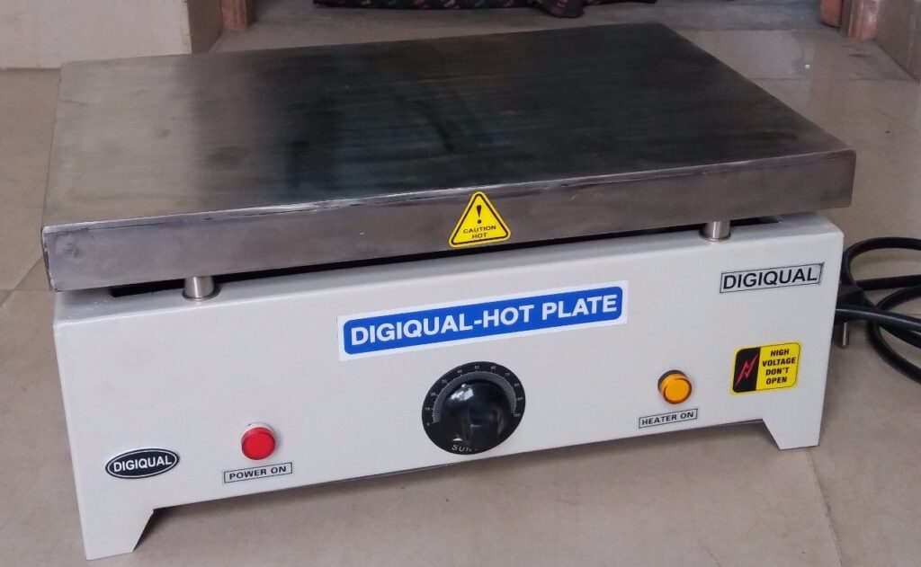 Laboratory SS Top Hot Plate | Digiqual Systems®