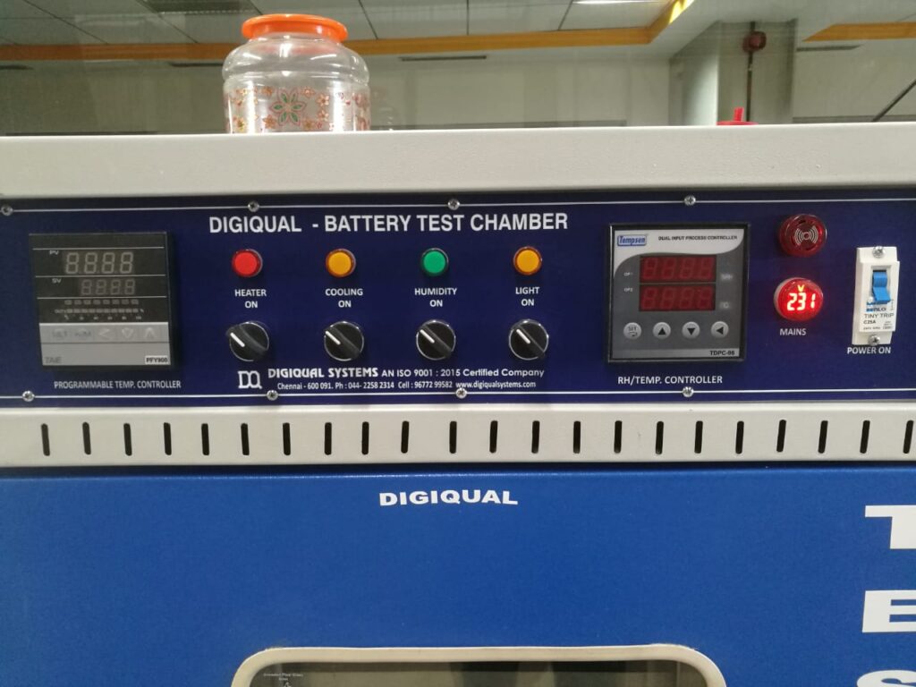 Battery Test Chamber | Digiqual Systems